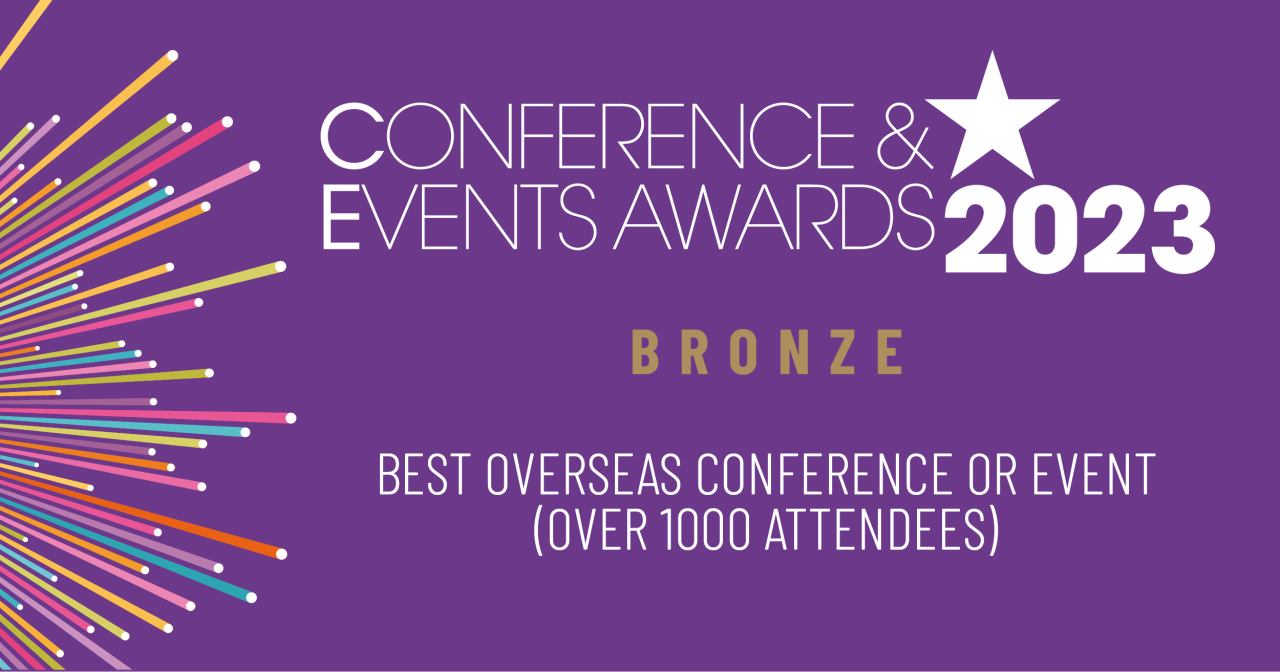 Attendable wins Bronze at Conference & Events Awards - Attendable